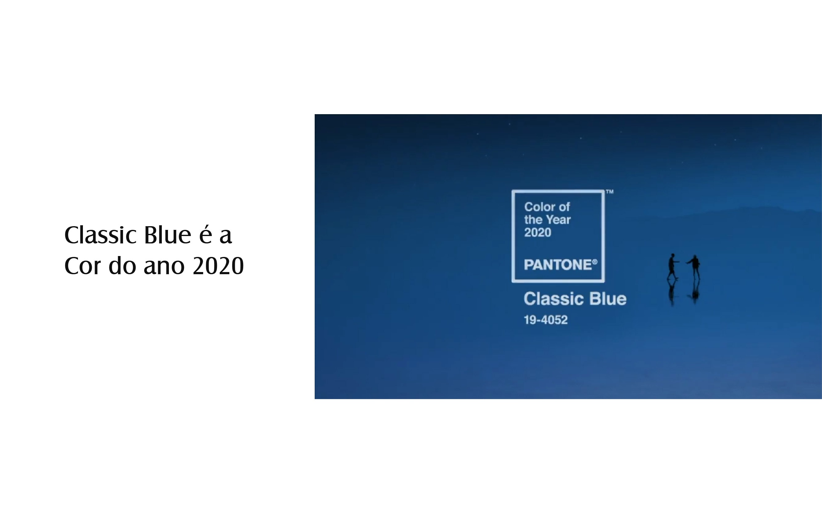 Classic Blue é a Cor do ano 2020 Pantone | Zephora